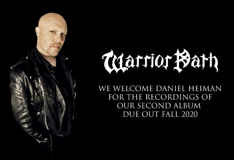 DANIEL HEIMAN the new voice of WARRIOR PATH- Message from Bob Katsionis | Metalzone